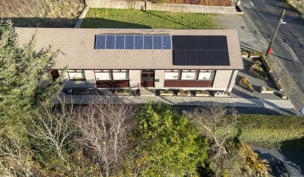 Udny Station community centre · Local Energy Scotland